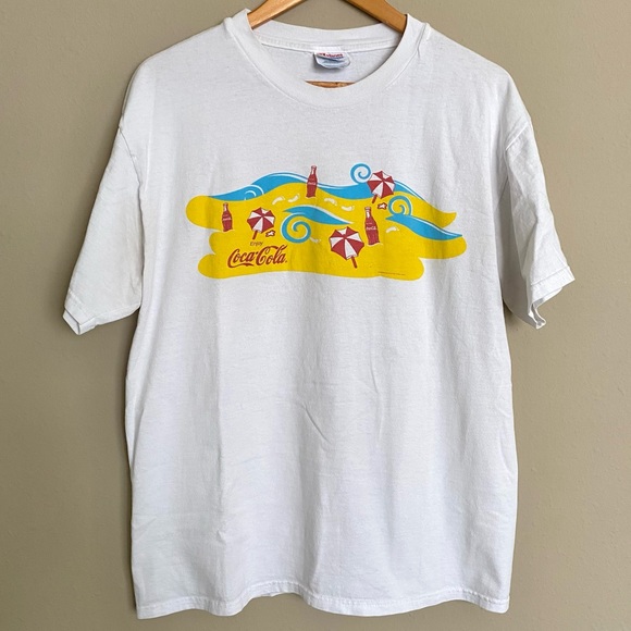 Hanes | Shirts | Vintage 9s Coca Cola Tee | Poshmark